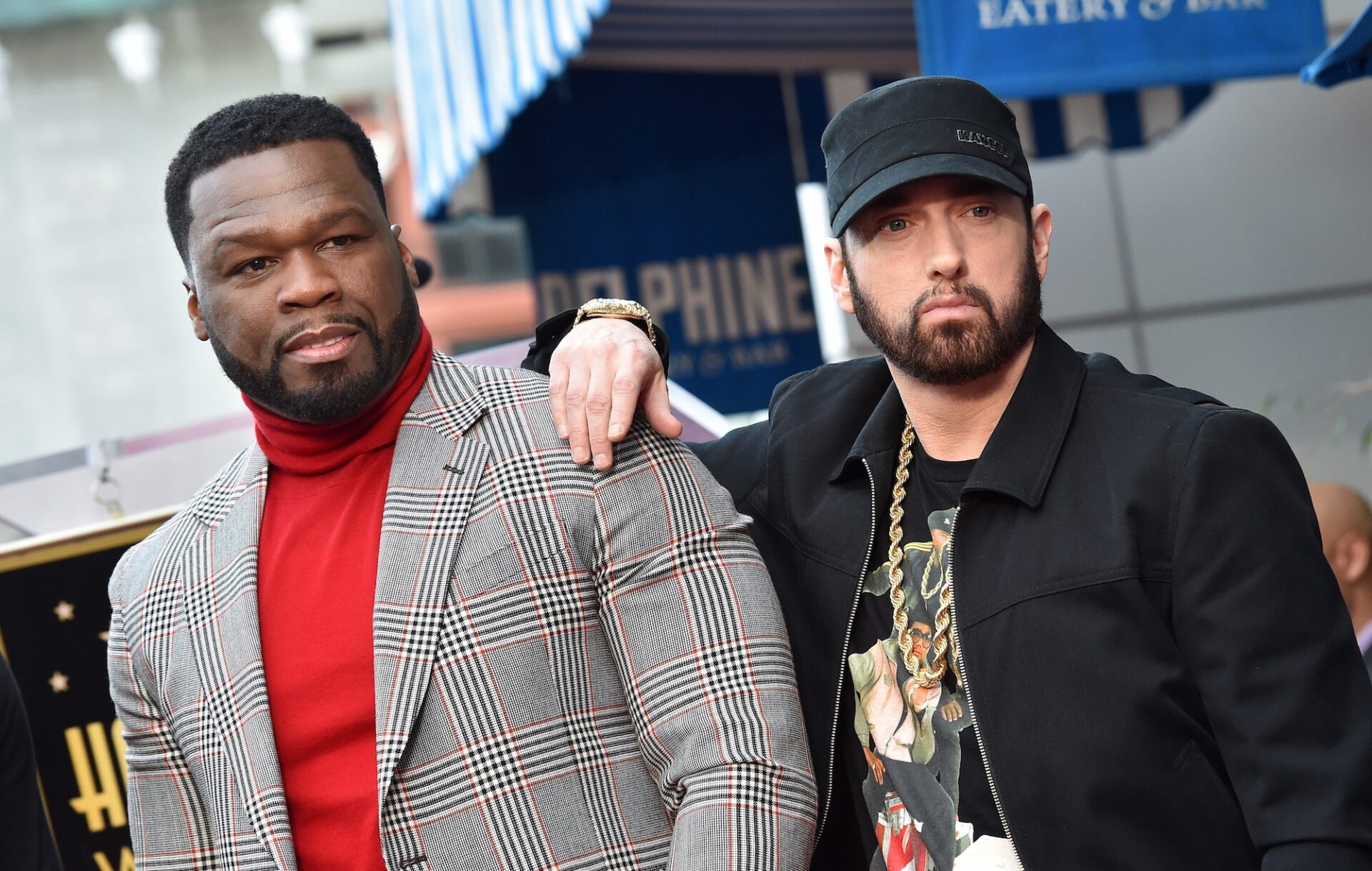 Eminem shares previously unreleased 50 Cent collaboration, produced by ...
