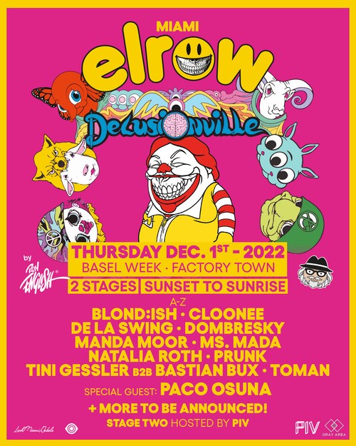 elrow Bringing New Theme to Miami for Art Basel - The DJ Sessions