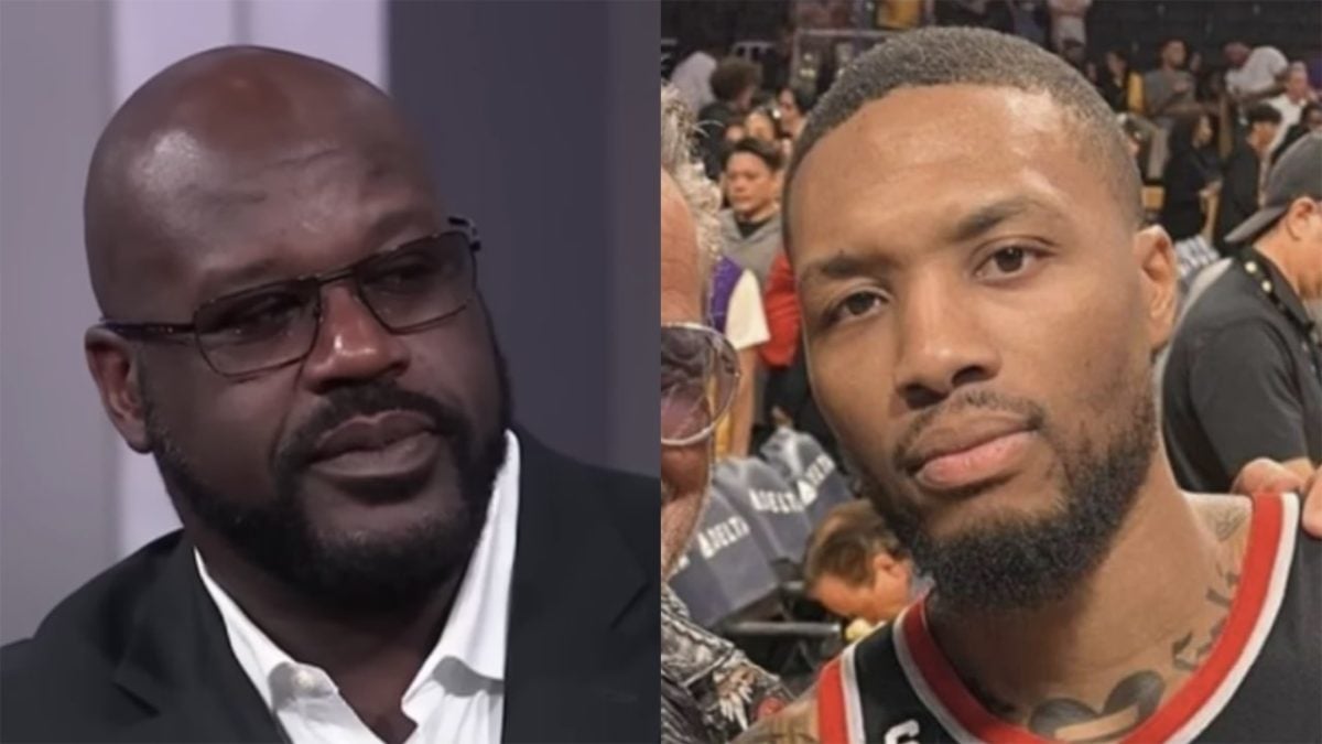 Shaquille O'Neal Disputes Damian Lillard's Claim He's The Best Rapper ...