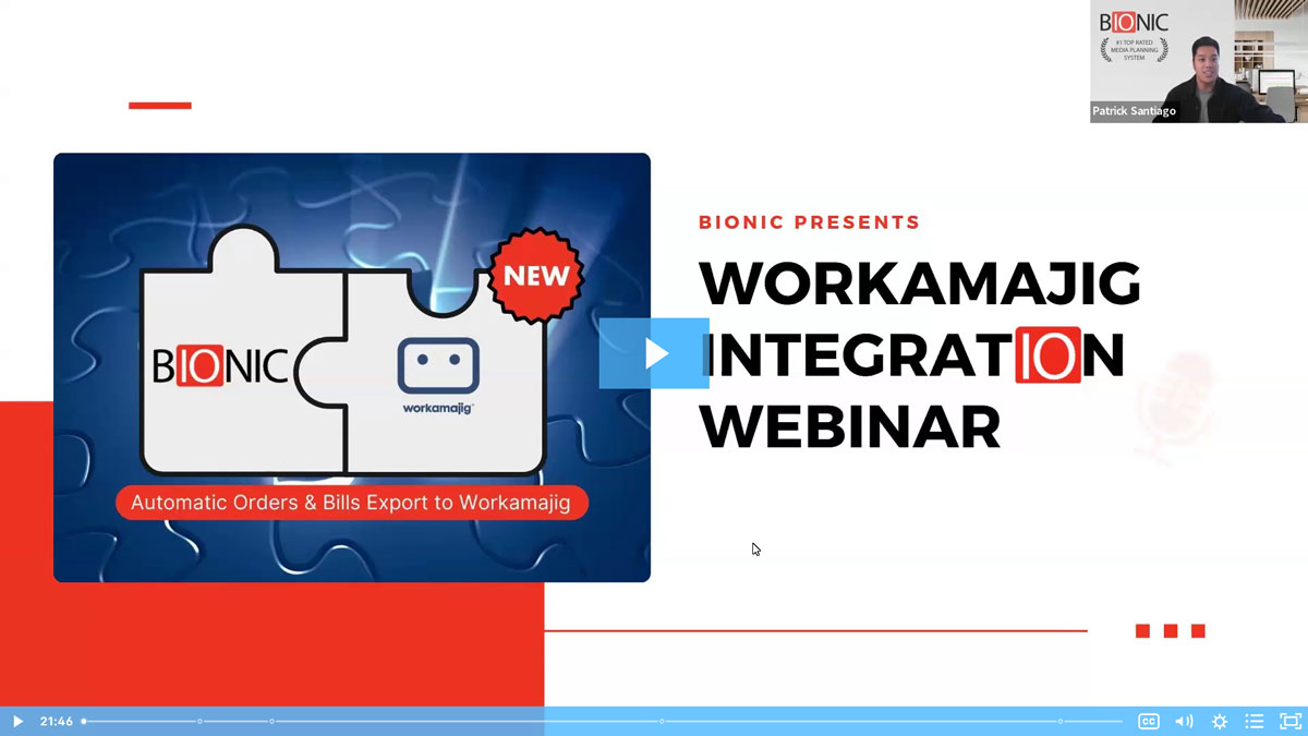 Live Demo of the Workamajig Bionic Integration - The DJ Sessions